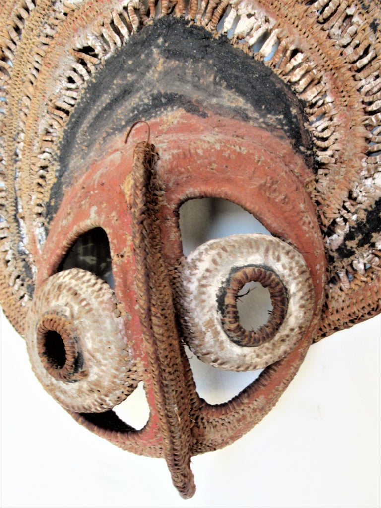 Abelam Papua New Guinea Woven Yam Mask at 1stDibs | look at this photo ...