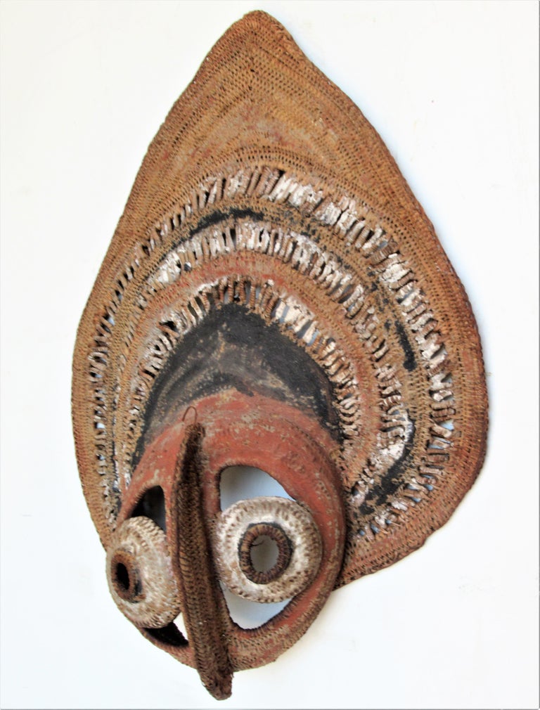 Abelam Papua New Guinea Woven Yam Mask at 1stDibs | look at this photo ...