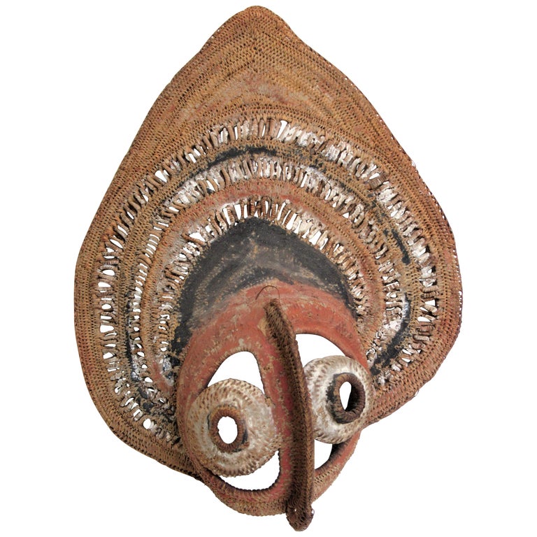 Abelam Papua New Guinea Woven Yam Mask at 1stDibs | look at this photo ...