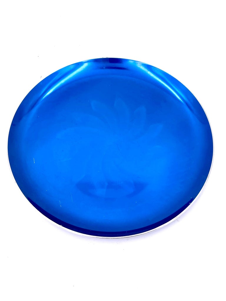 Olden Design Norway Anodized Aluminum Starburst Plate at 1stDibs ...