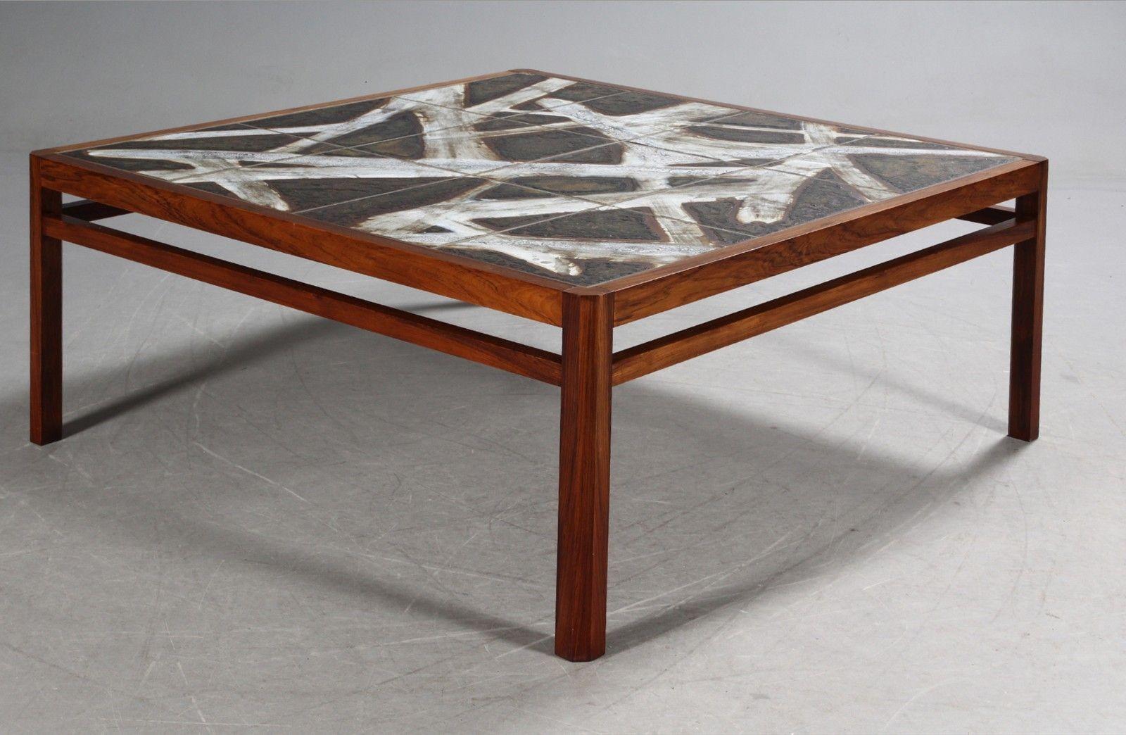 Ole Bjorn Kruger Abstract Tile Coffee Table at 1stDibs