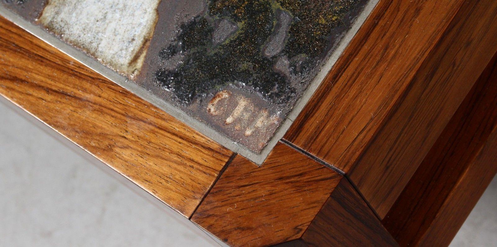 Ole Bjorn Kruger Abstract Tile Coffee Table at 1stDibs
