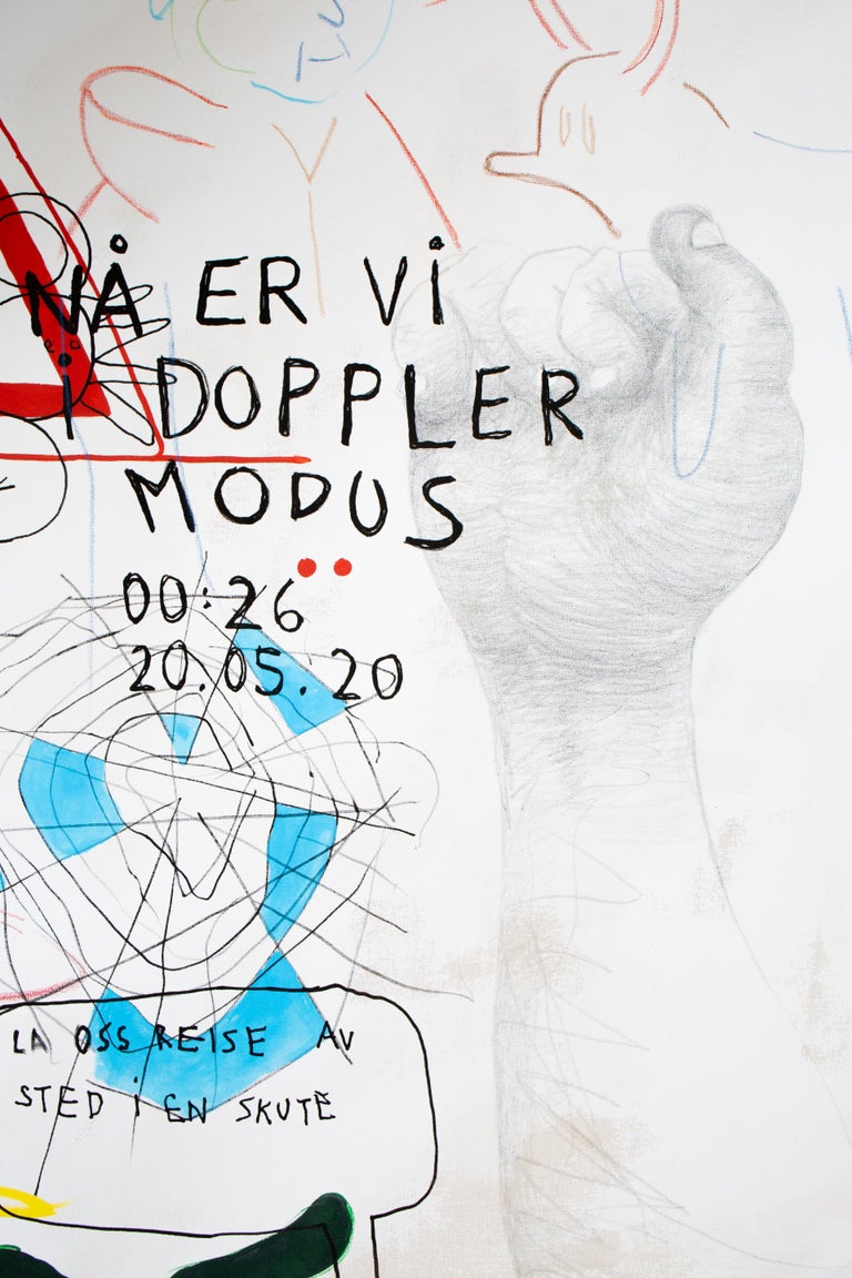 Ole Fredrik Hvidsten - «Doppler Modus» Acrylic on Canvas by O. F ...