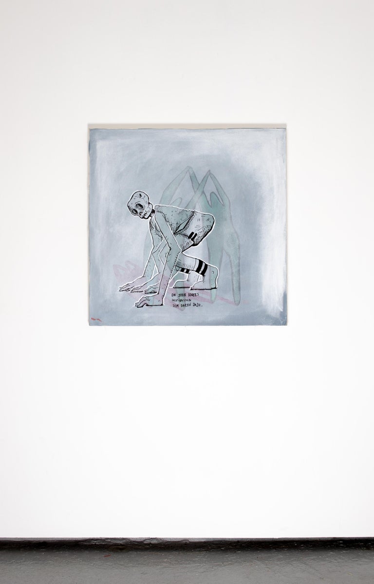 Ole Fredrik Hvidsten - «Inspirasjon Jim Darbu» Acrylic on Canvas by O ...