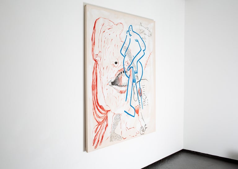 Ole Fredrik Hvidsten - Acrylique sur toile « Late night apiphany ...