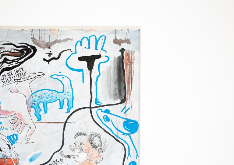 Ole Fredrik Hvidsten - «Meg og deg» Acrylic on Canvas by O. F. Hvidsten ...
