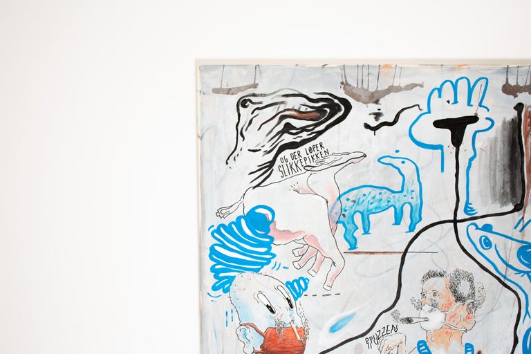Ole Fredrik Hvidsten - «Meg og deg» Acrylic on Canvas by O. F. Hvidsten ...