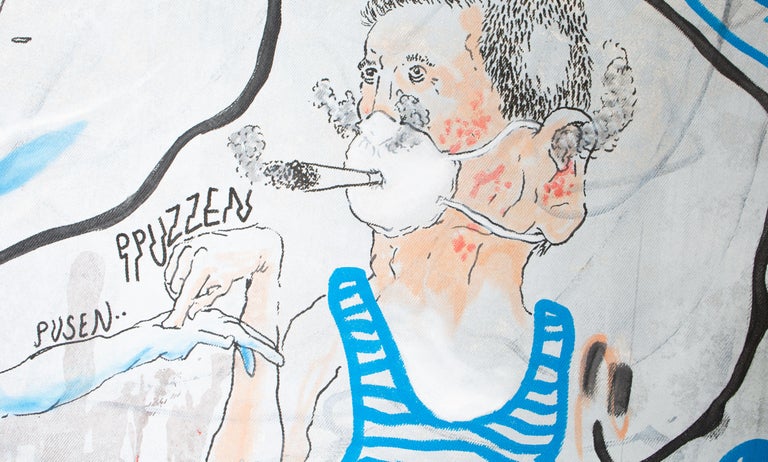 Ole Fredrik Hvidsten - «Meg og deg» Acrylic on Canvas by O. F. Hvidsten ...