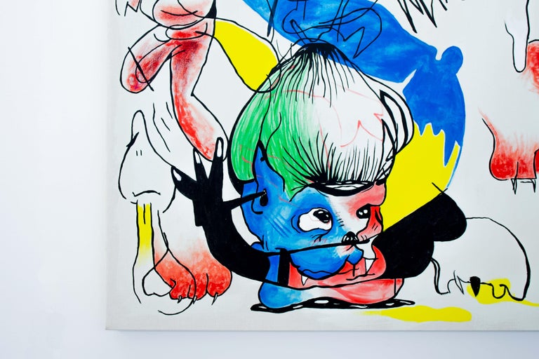 Ole Fredrik Hvidsten - «My mutated cat made me do it» Acrylics on ...