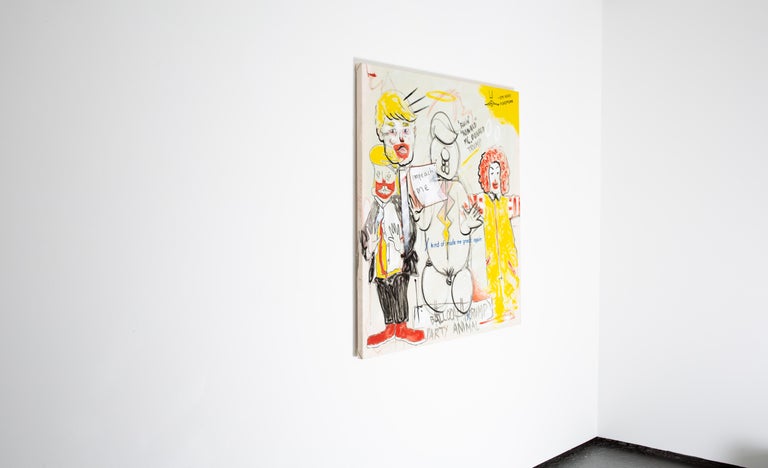 Ole Fredrik Hvidsten - «O Donald, where aren't thou?» Acrylic on Canvas ...
