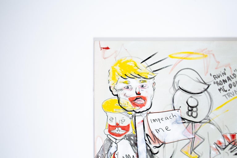 Ole Fredrik Hvidsten - «O Donald, where aren't thou?» Acrylic on Canvas ...