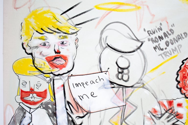 Ole Fredrik Hvidsten - «O Donald, where aren't thou?» Acrylic on Canvas ...