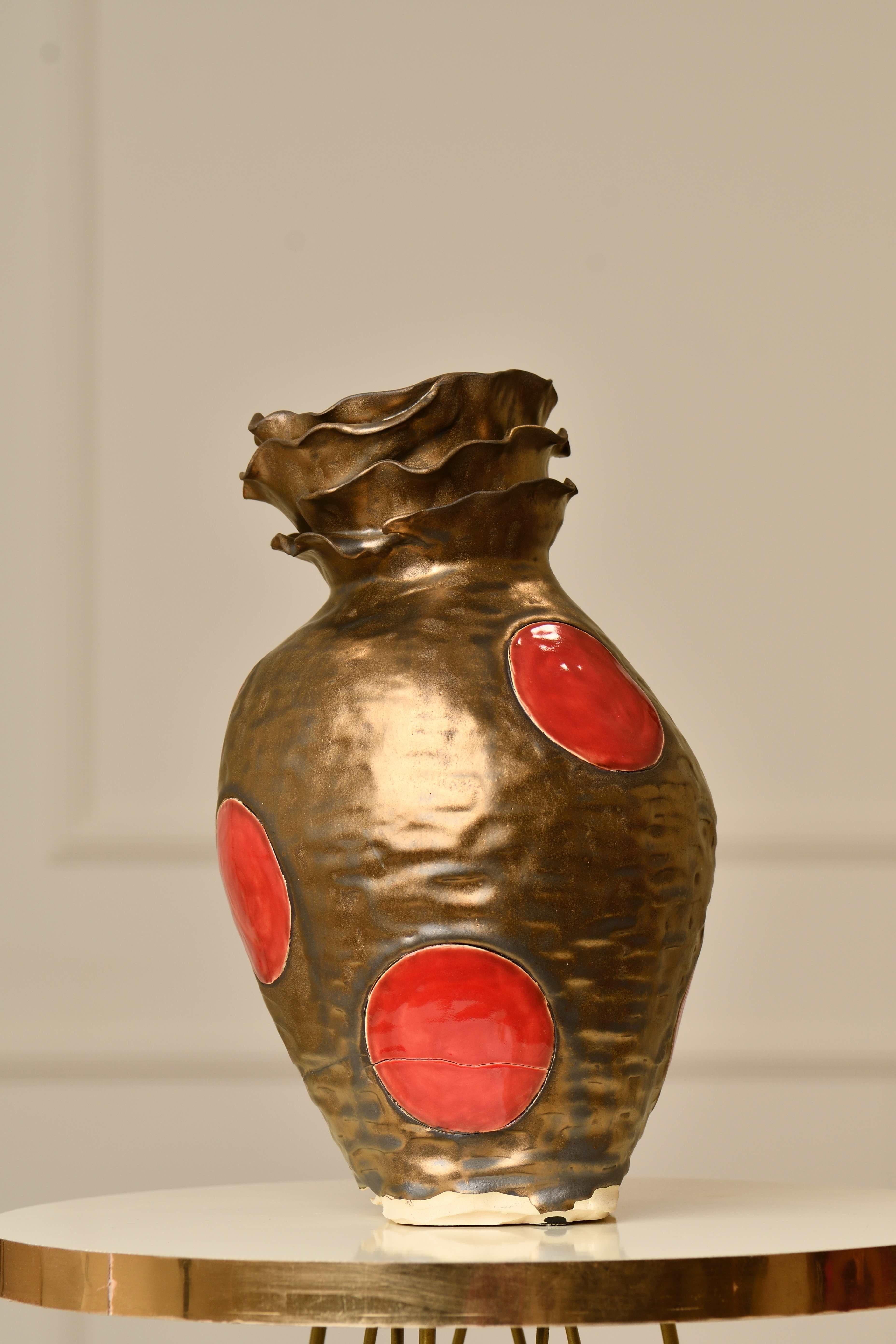 Olé Vase # 6 by artist - designer Hania Jneid For Sale at 1stDibs