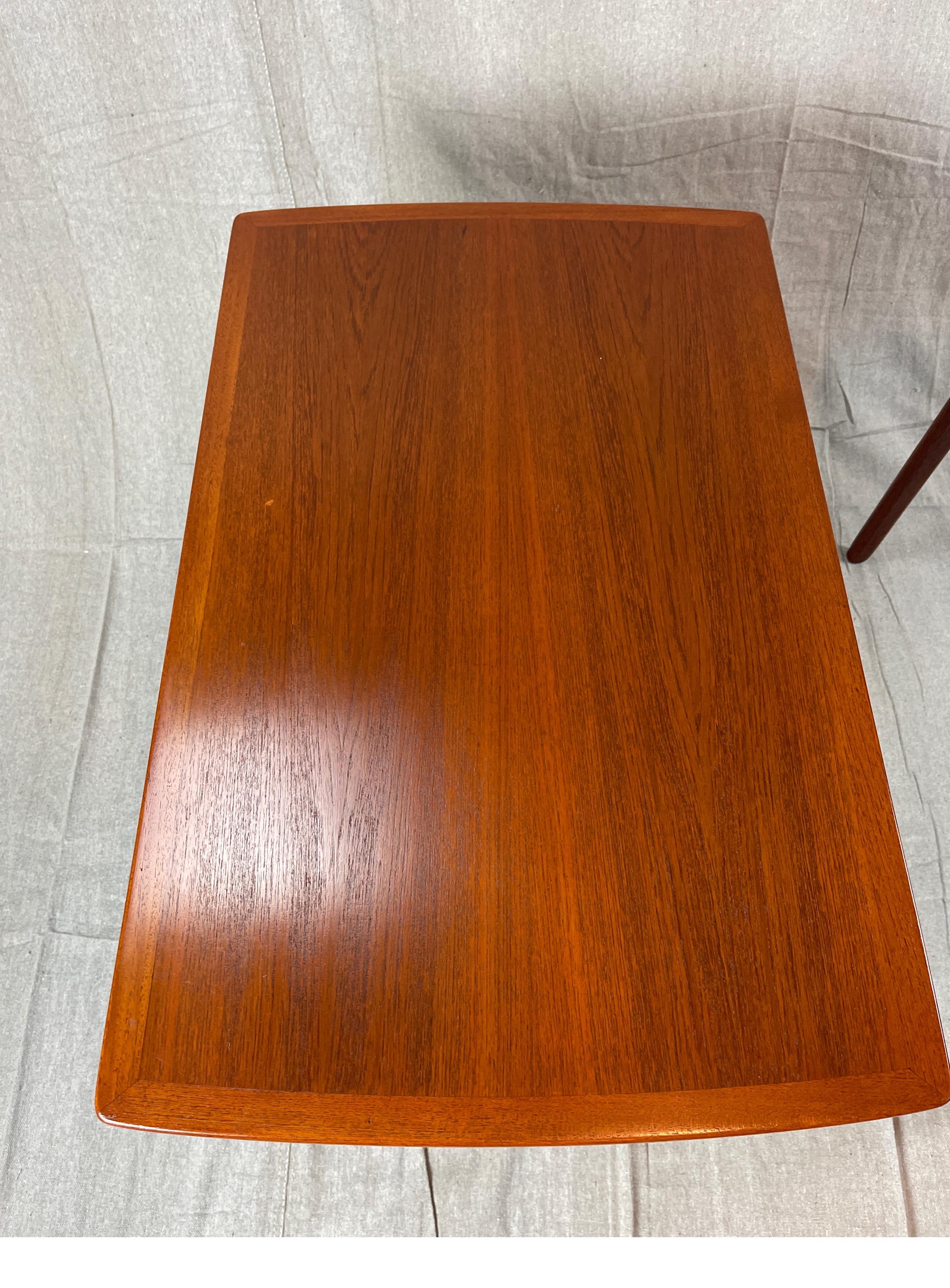 Ole Wanscher Pair of Teak Side Tables For Sale at 1stDibs