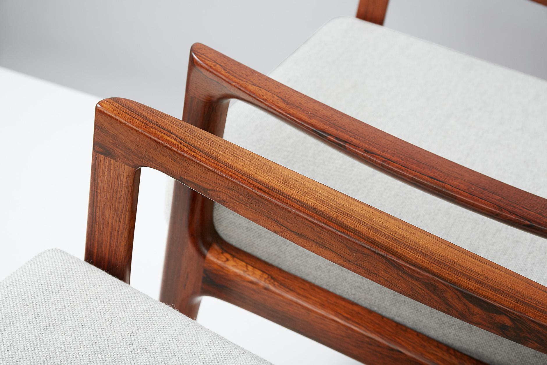 Ole Wanscher Senator Lounge Chairs, circa 1960 For Sale at 1stDibs ...