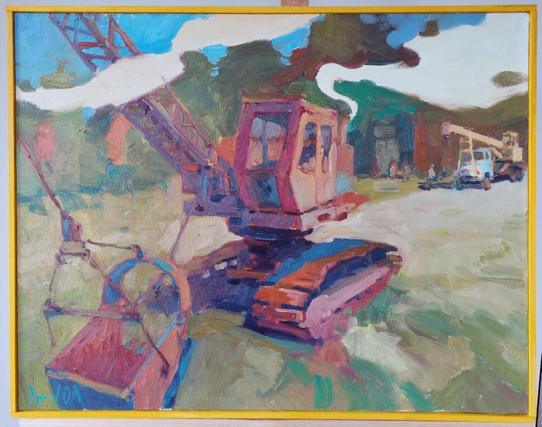 Oleksandr Khrapachov - Excavator For Sale at 1stDibs