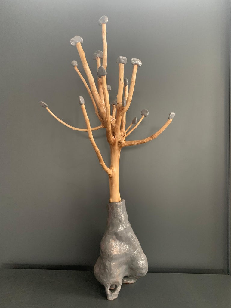 Olesia Dvorak-Galik - Gray tree For Sale at 1stDibs