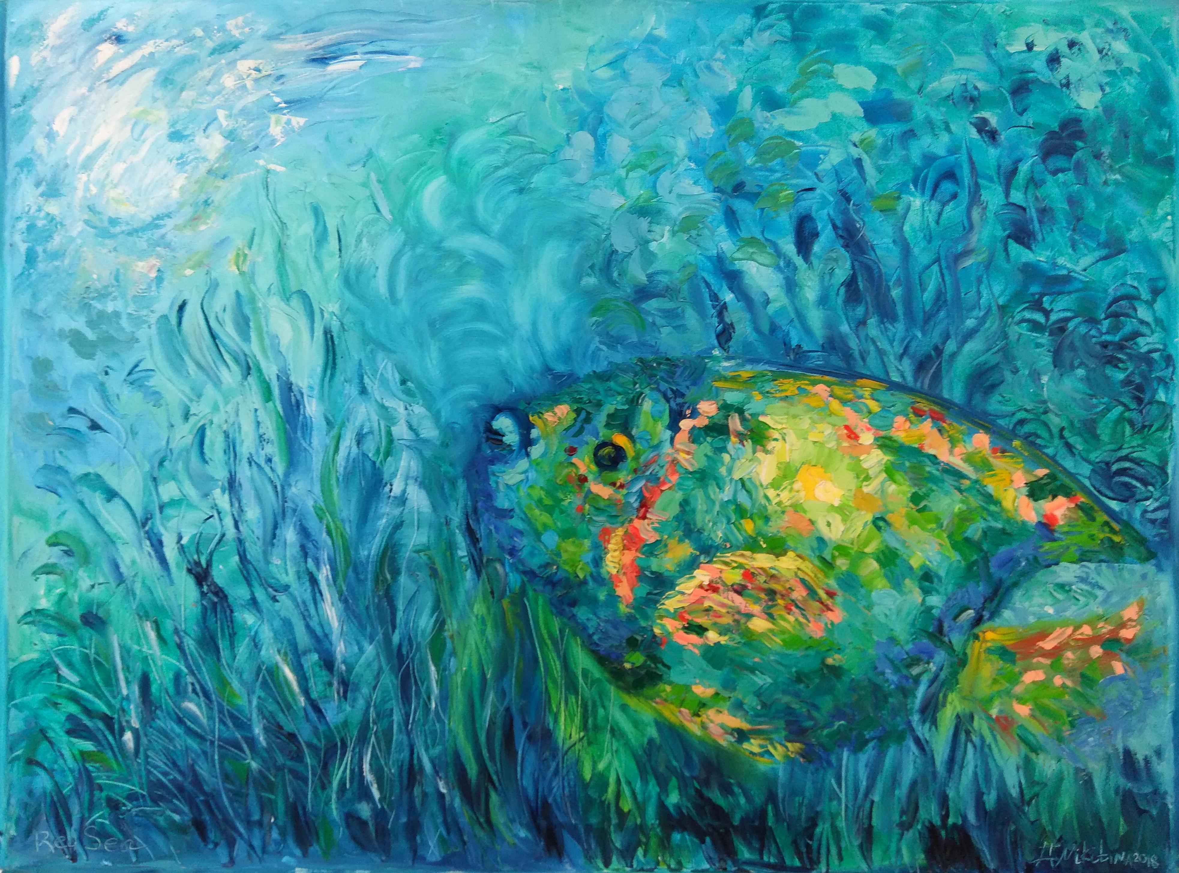Olga Nikitina - Hawaii Tropical Fish at 1stDibs
