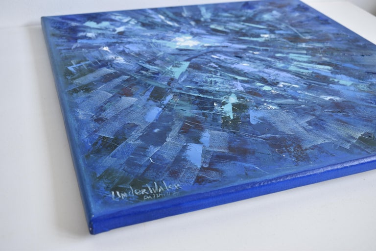 Olga Nikitina - OCEAN MOTION UNDERWATER PAINTING For Sale at 1stDibs