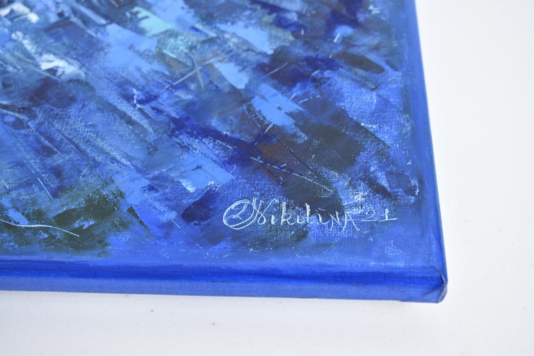 Olga Nikitina - OCEAN MOTION UNDERWATER PAINTING For Sale at 1stDibs