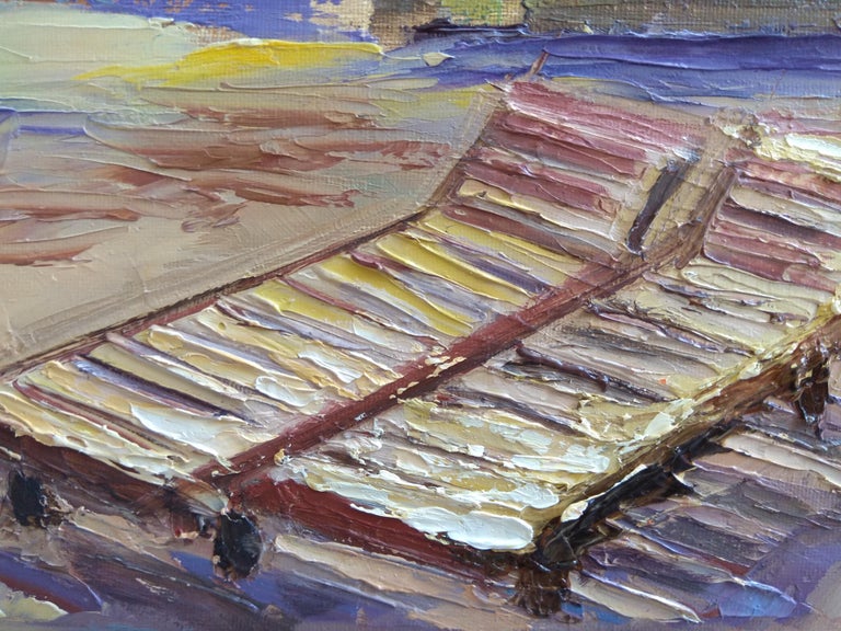 Olga Nikitina - Beach Painting Ocean Art For Sale at 1stDibs