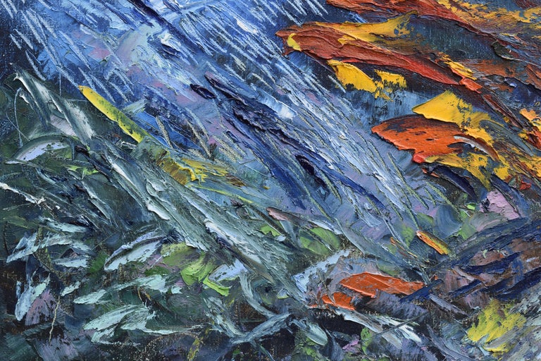 Olga Nikitina - UNDERWATER PAINTING Red Expression was made underwater ...