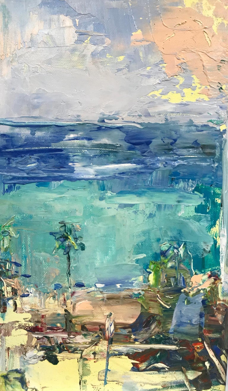 Olga Porter - View from San Juan Balcony ,Outdoors, Tropical, Beach ...