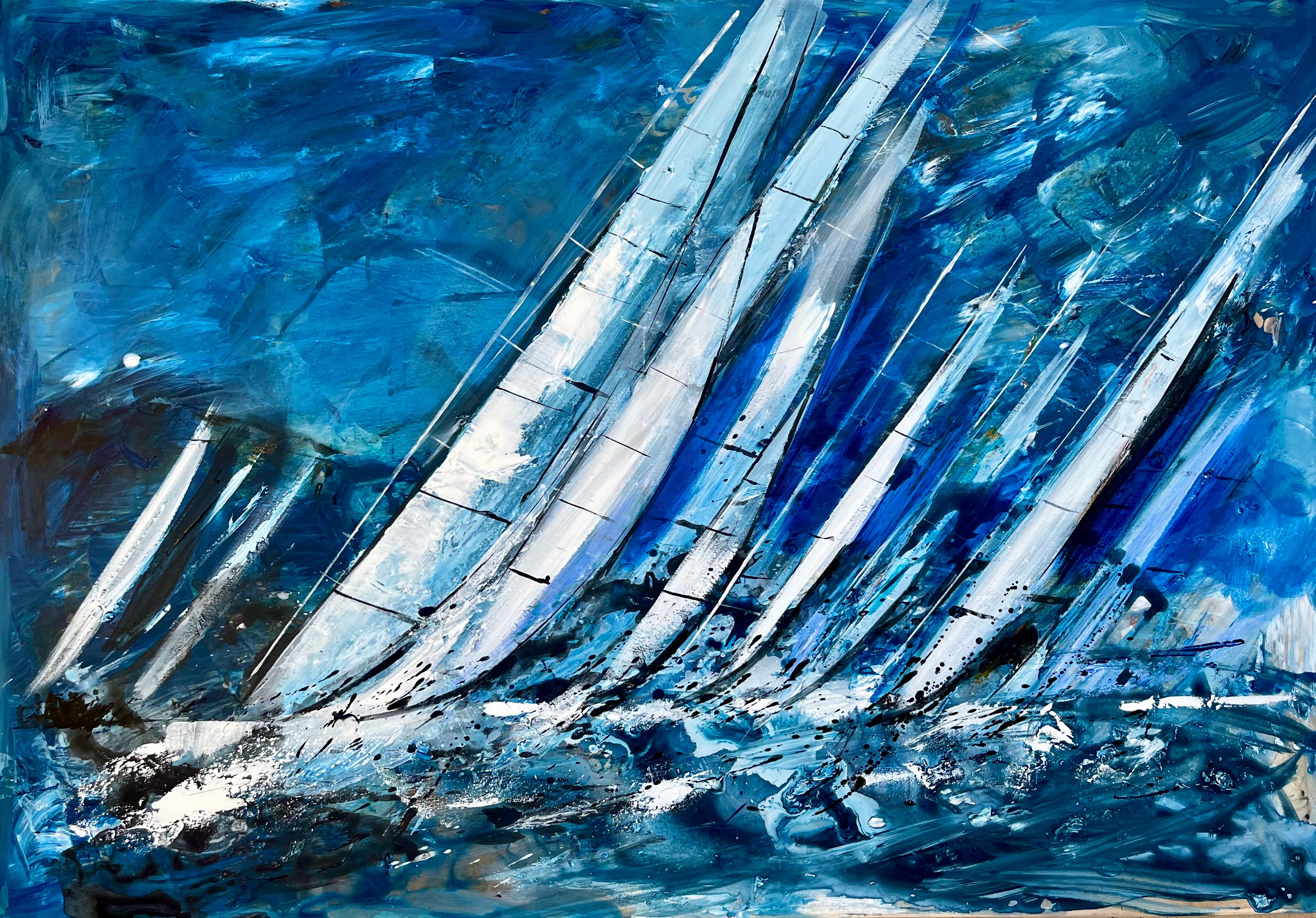 Olga Volha Piashko - Navegar de noche en venta en 1stDibs