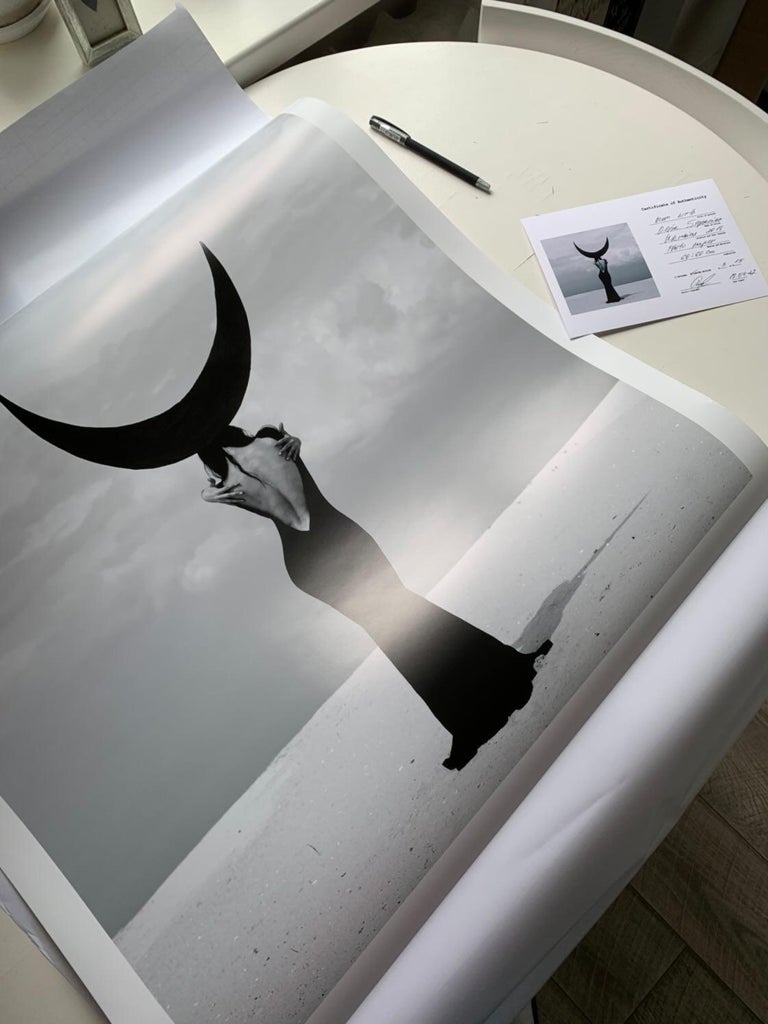 Olha Stepanian - "Moon Birth" Photography 24" x 24" in Edition 5/15 by ...
