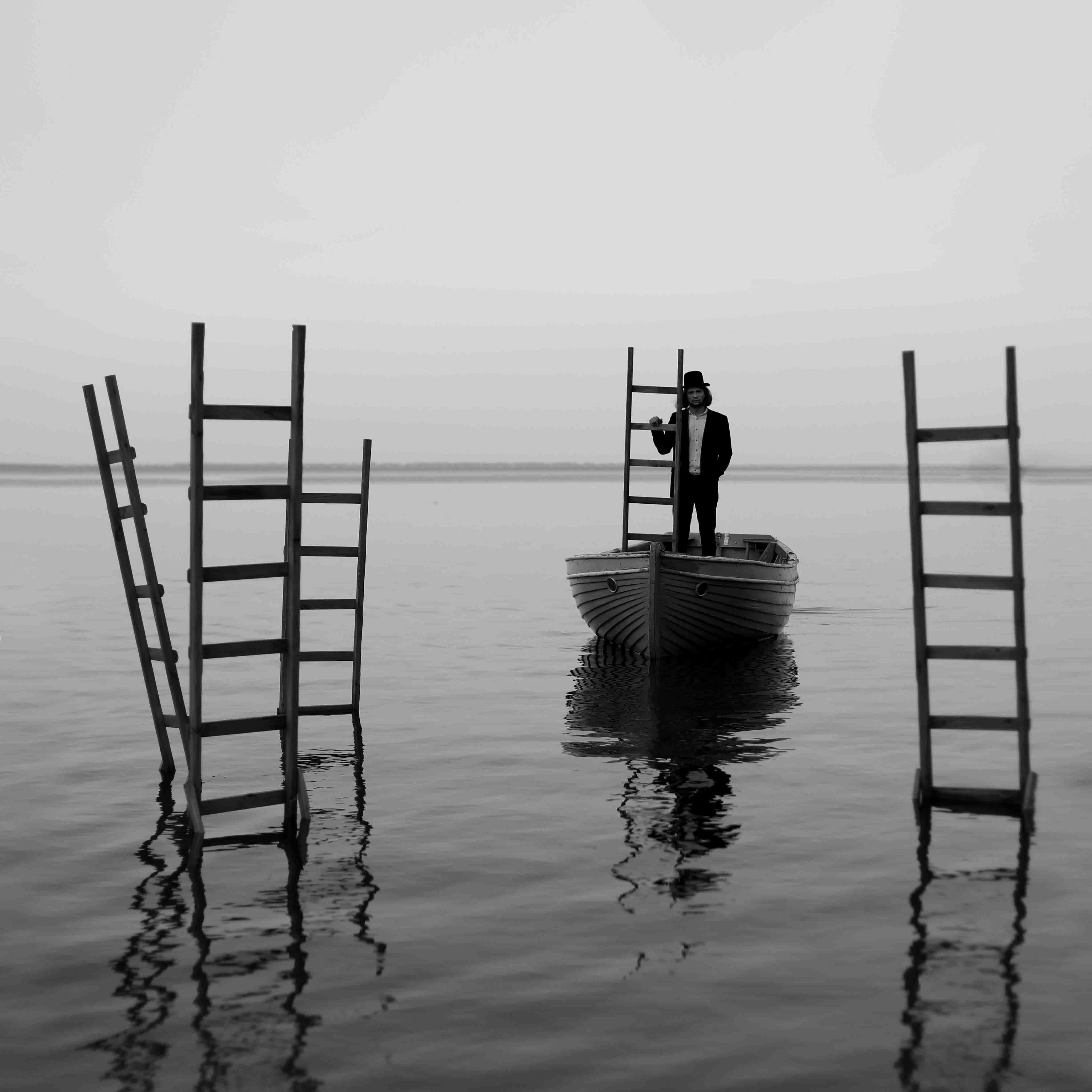 Olha Stepanian - "Roads" Black and White Photography 39" x 39" inch ...