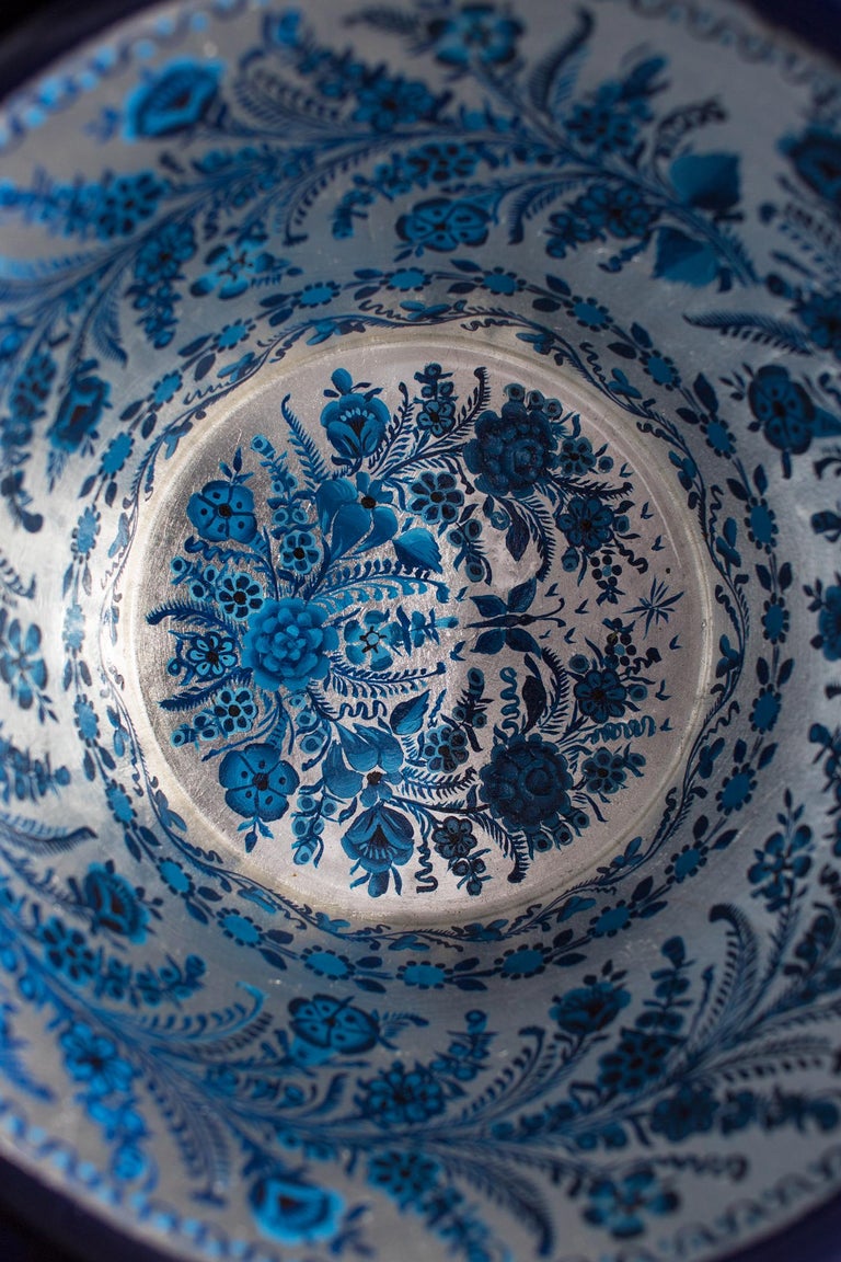 Olinalá Mexican Traditional Lacquer, Silver Leaf and Oil Painting Art ...