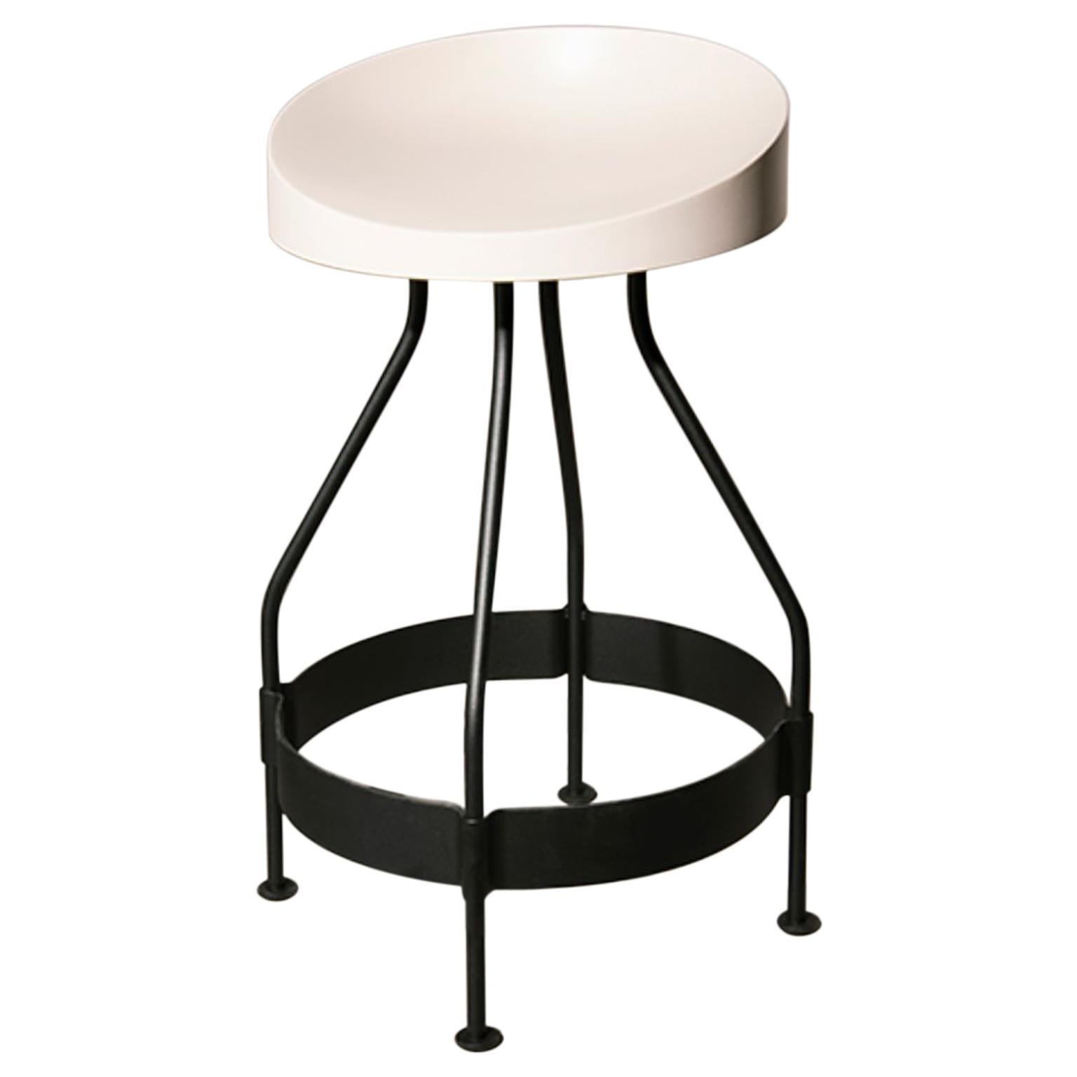 Spheric Velvet Ottoman Stool by NOOM For Sale at 1stDibs