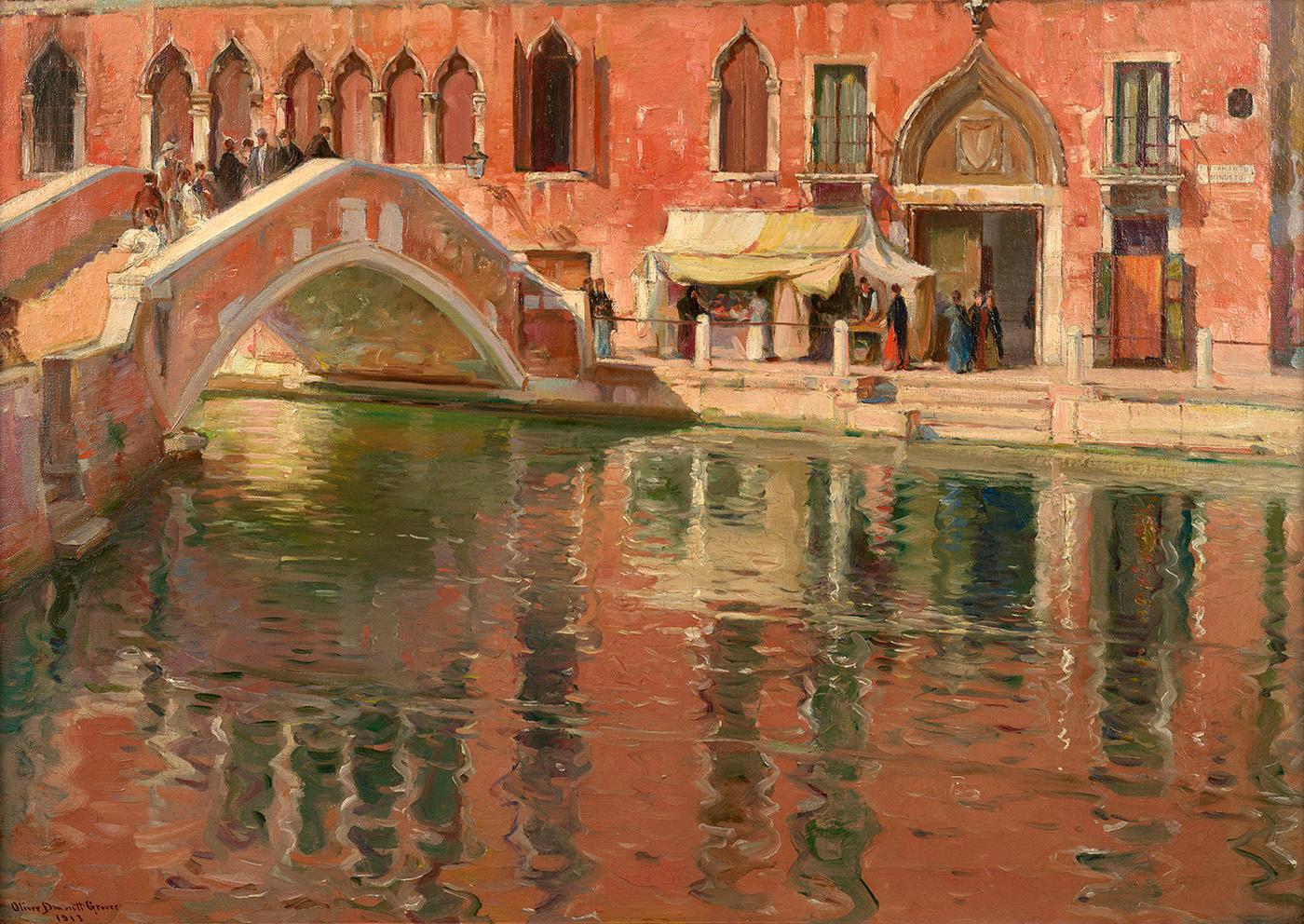 Oliver Dennett Grover - The Red Palace For Sale at 1stDibs