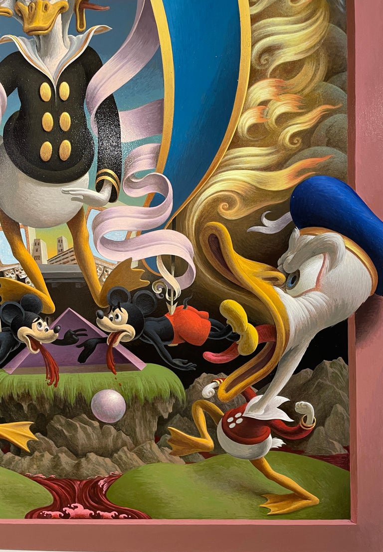 Oliver Hazard Benson - The Magic War - Surreal Disney Characters ...