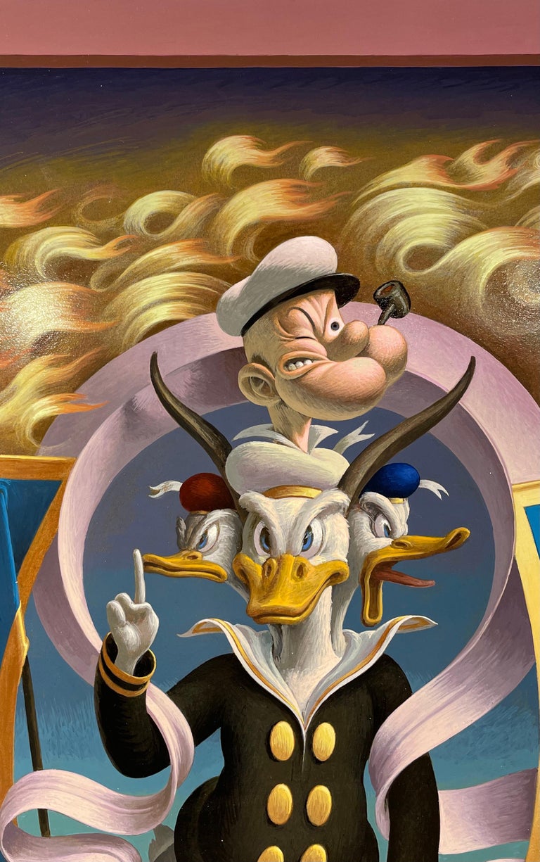 Oliver Hazard Benson - The Magic War - Surreal Disney Characters ...