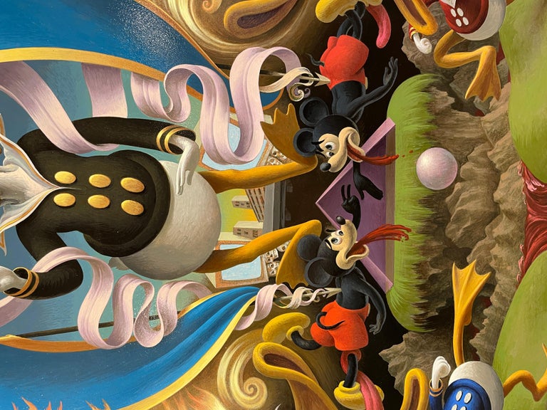 Oliver Hazard Benson - The Magic War - Surreal Disney Characters ...