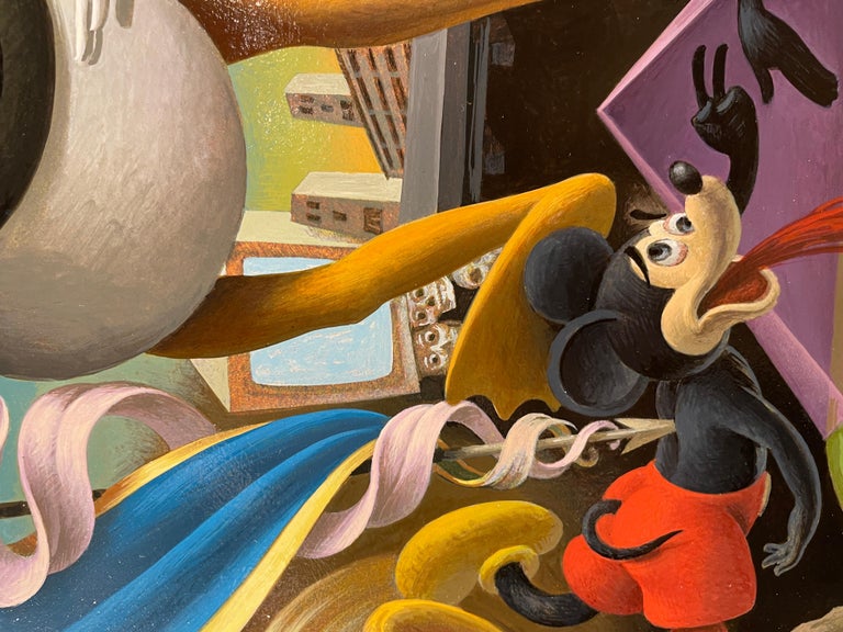 Oliver Hazard Benson - The Magic War - Surreal Disney Characters ...