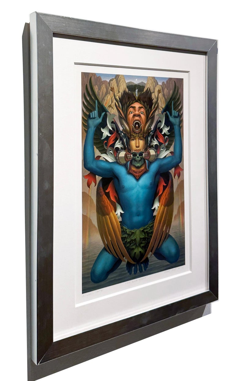Oliver Hazard Benson - The Blue Night - Surreal Giclee Print, Artist ...