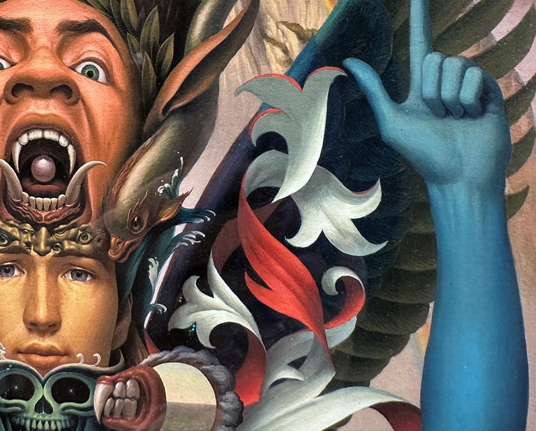 Oliver Hazard Benson - The Blue Night - Surreal Giclee Print, Artist ...