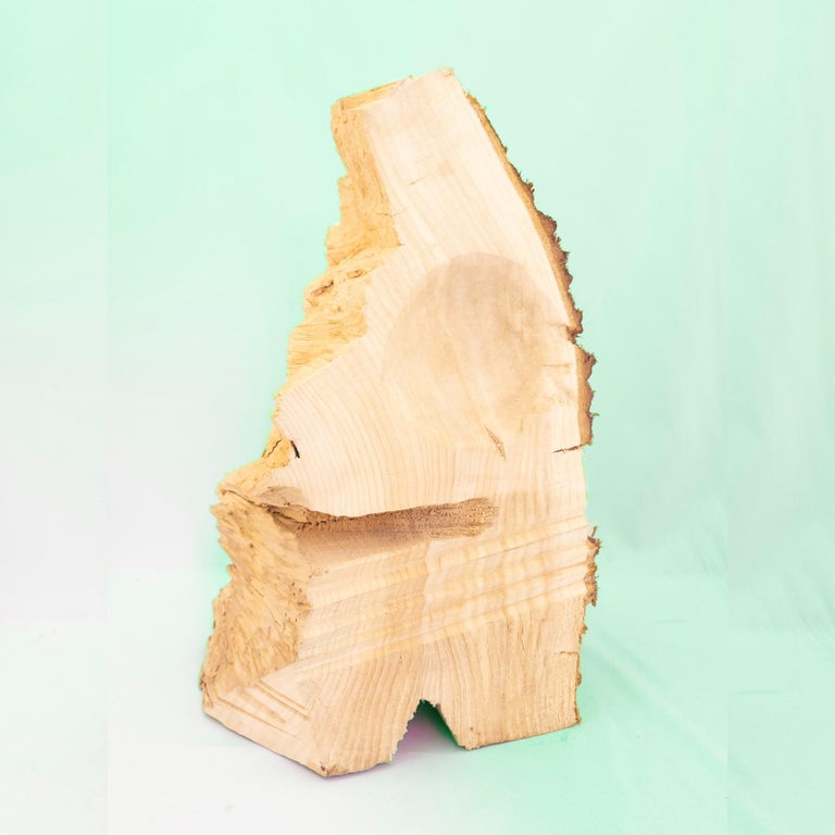 Oliver Pauk - Object #138, contemporary hand-carved sculpture with rare ...