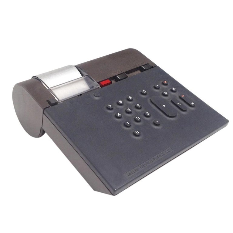 Olivetti Divisumma 28 Mario Bellini Design Years '70 For Sale at 1stDibs