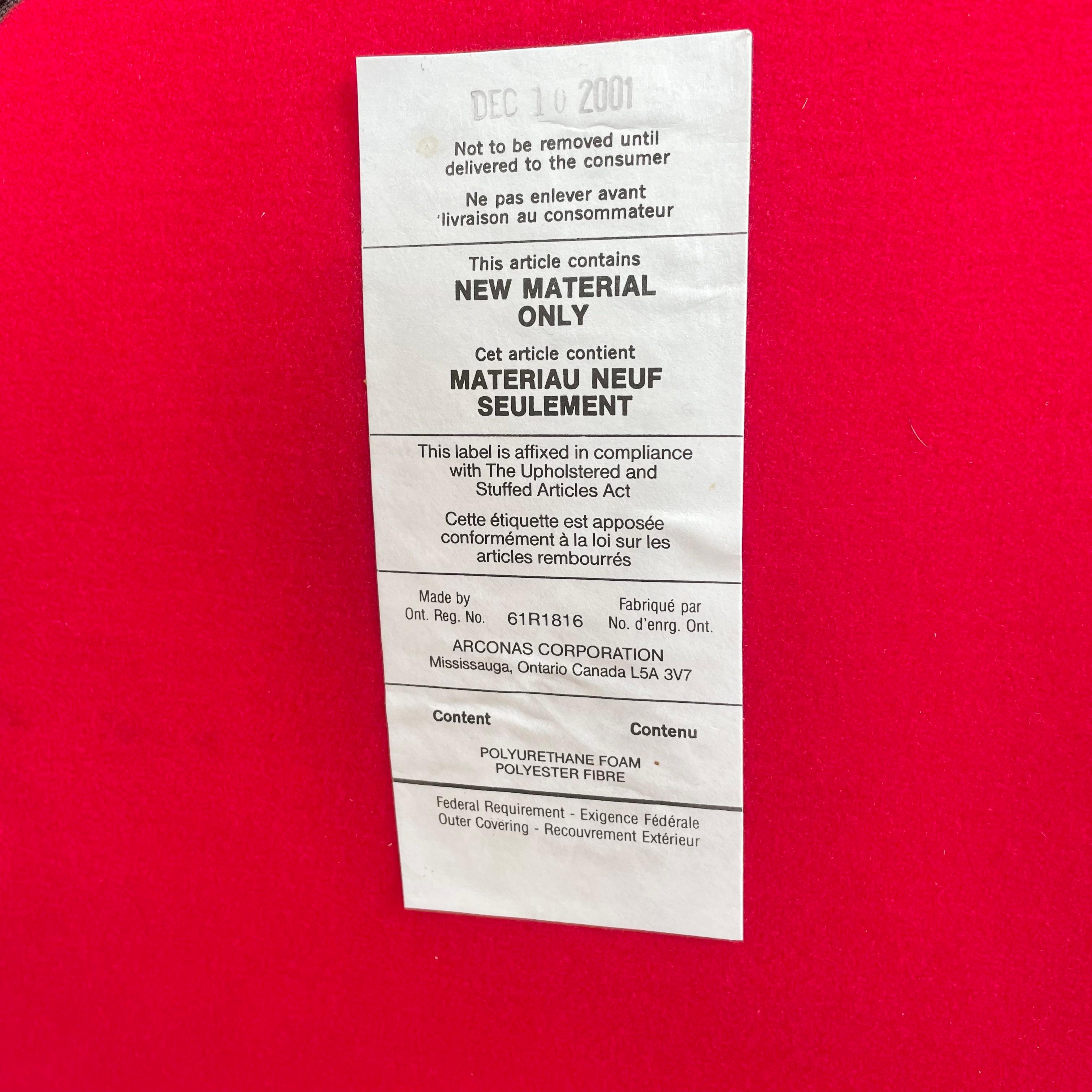 Olivier Mourgue Bouloum Fabric Lounge Chair by Arconas, 2001 Canada at ...