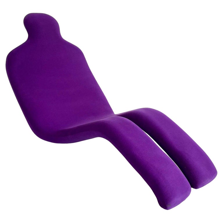 Olivier Mourgue Bouloum Fabric Lounge Chair by Arconas, 2001 Canada For ...