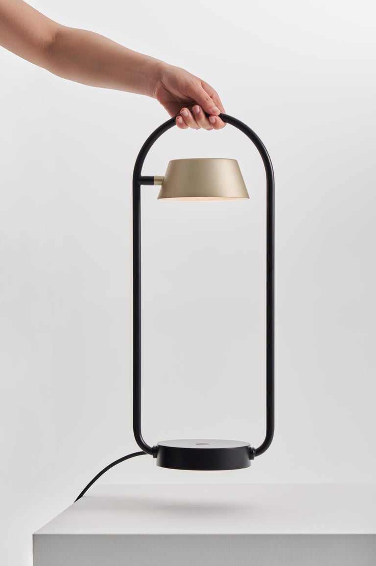 Olo Ring Table Lamp, 'Champagne Gold' For Sale at 1stDibs