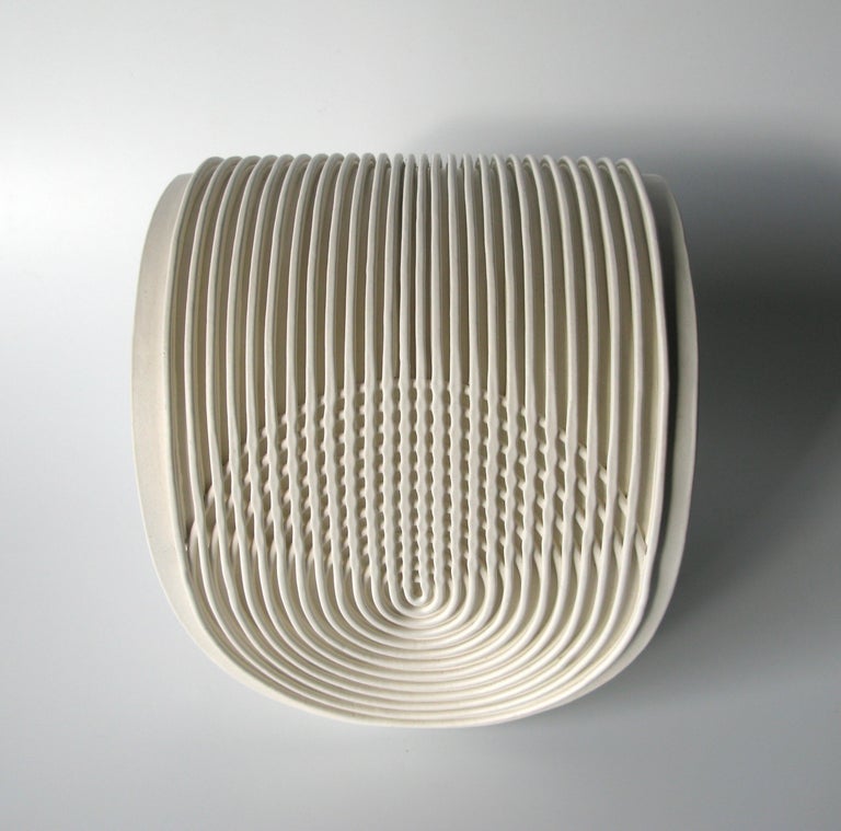 Oloid is a Contemporary Table Sculpture, with Geometric Design For Sale ...