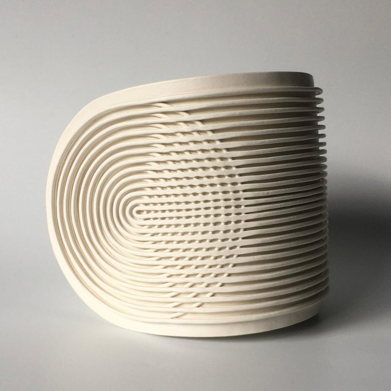 Oloid is a Contemporary Table Sculpture, with Geometric Design For Sale ...