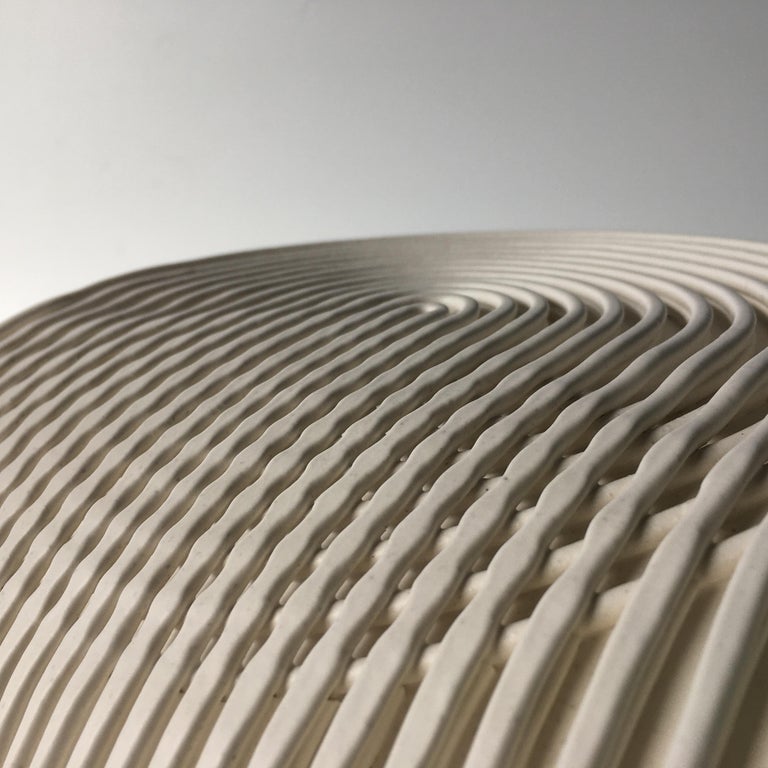 Oloid is a Contemporary Table Sculpture, with Geometric Design For Sale ...