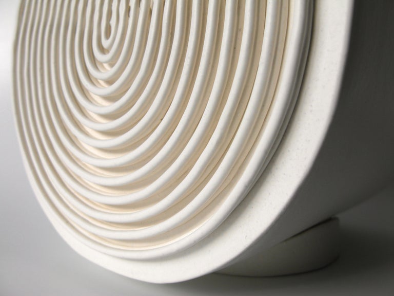 Oloid is a Contemporary Table Sculpture, with Geometric Design For Sale ...