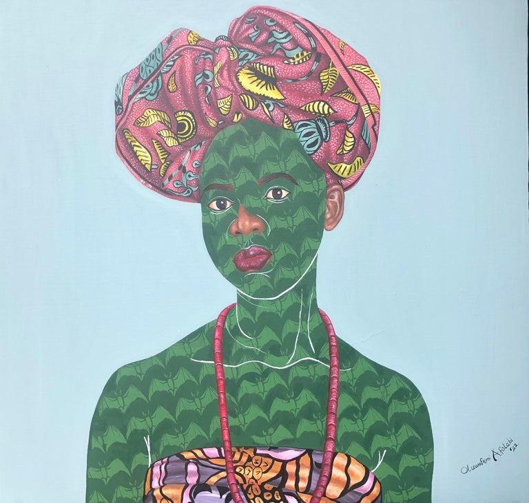 Oluwafemi Afolabi - GÈLÈ 1 (Head Tie) For Sale at 1stDibs