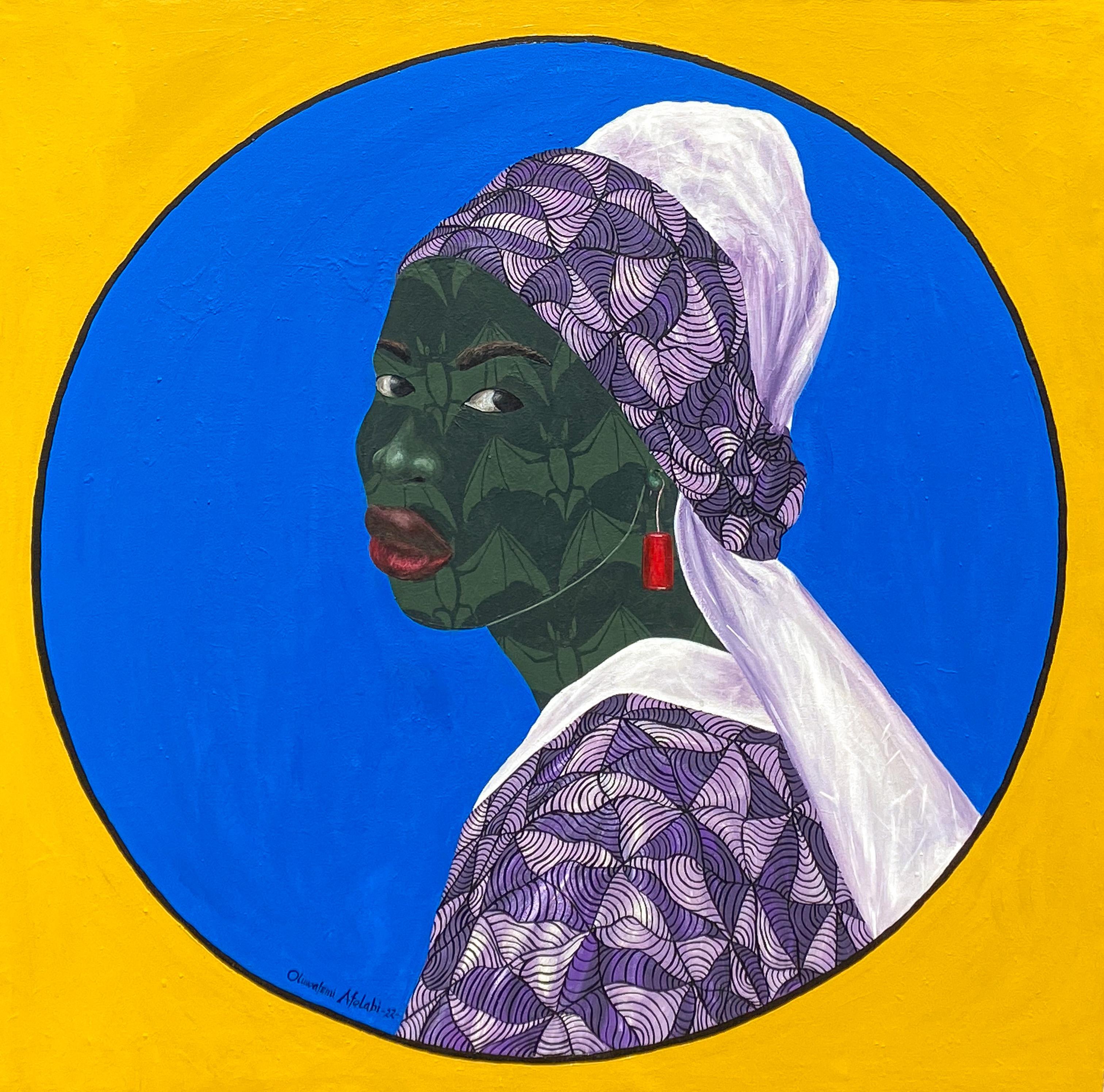 Oluwafemi Afolabi - Girl With A Pearl Earring at 1stDibs